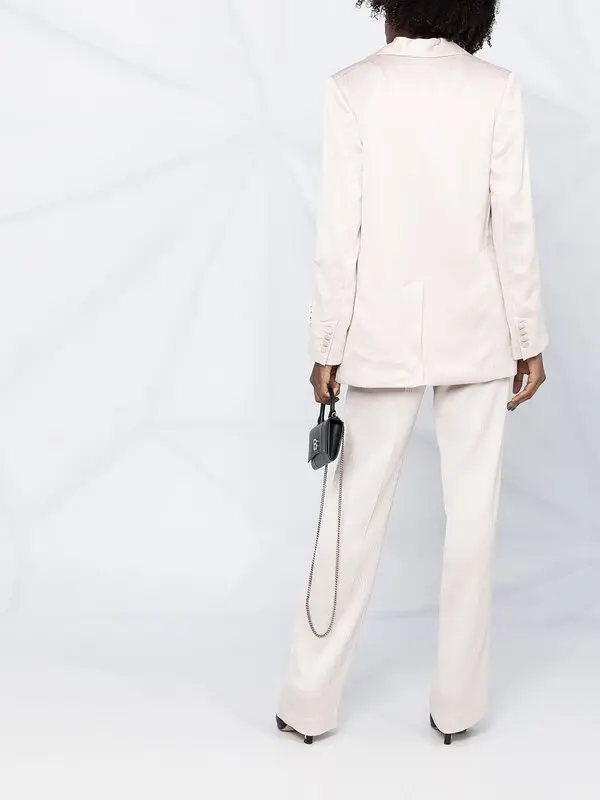 Off-White Single-breasted Blazer - Pink