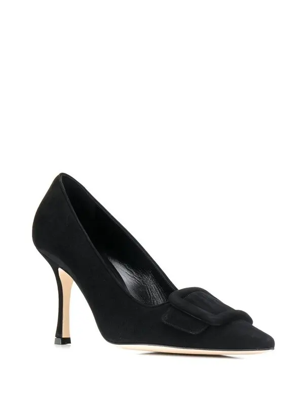 Manolo Blahnik Heeled Suede Pumps