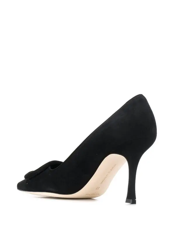 Manolo Blahnik Heeled Suede Pumps