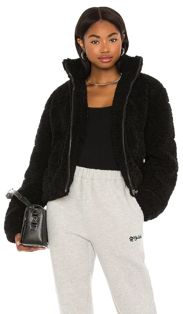 Bella Dahl Faux Fur Puffer Jacket