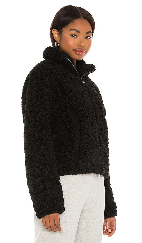 Bella Dahl Faux Fur Puffer Jacket