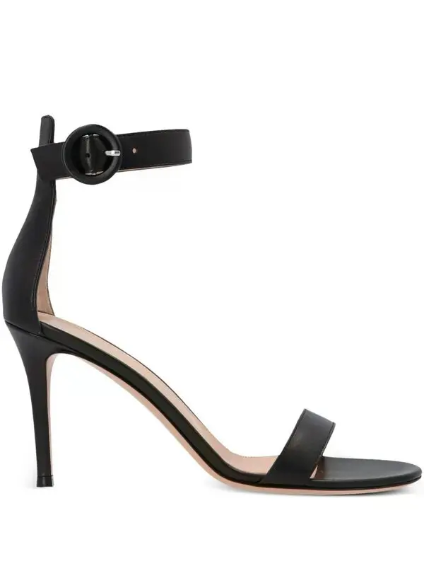 GIANVITO ROSSI Portofino 85 Sandals - Black