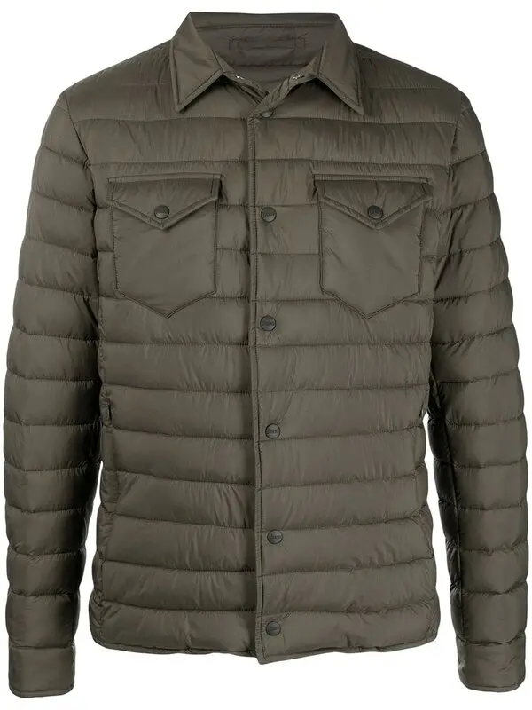 Herno Quilted Shirt Jacket