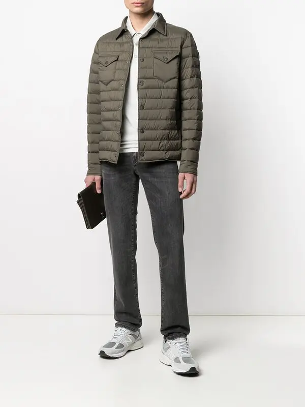 Herno Quilted Shirt Jacket