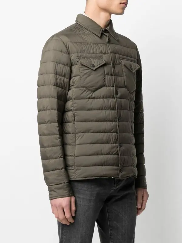 Herno Quilted Shirt Jacket
