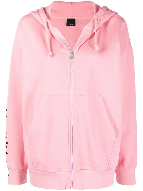 Pinko O No O No Party Zip-up Hoodie