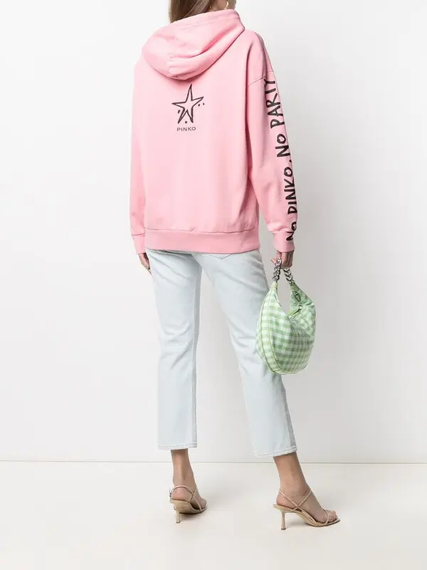 Pinko O No O No Party Zip-up Hoodie