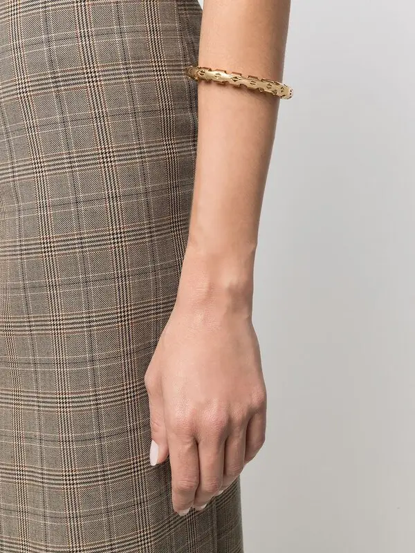 Tory Burch Serif-t Cuff Bracelet