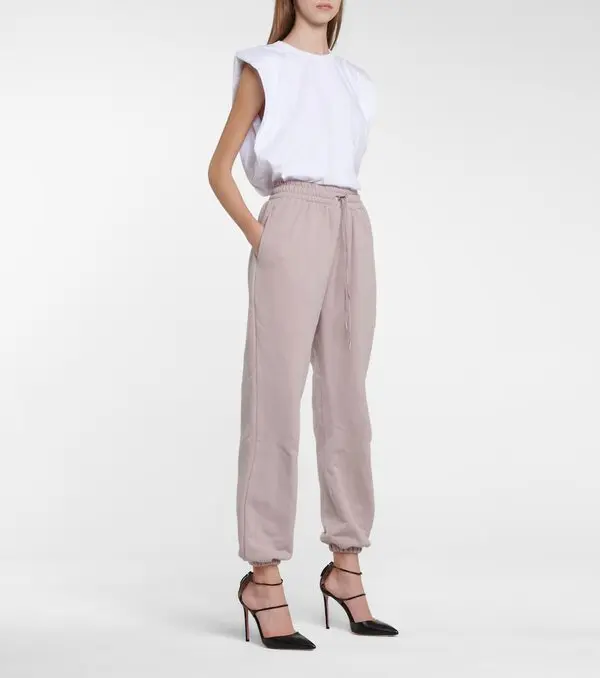 THE FRANKIE SHOP Vanessa Cotton Sweatpants