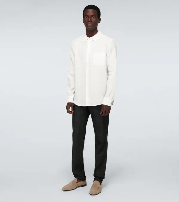 Derek Rose Monaco Linen Shirt