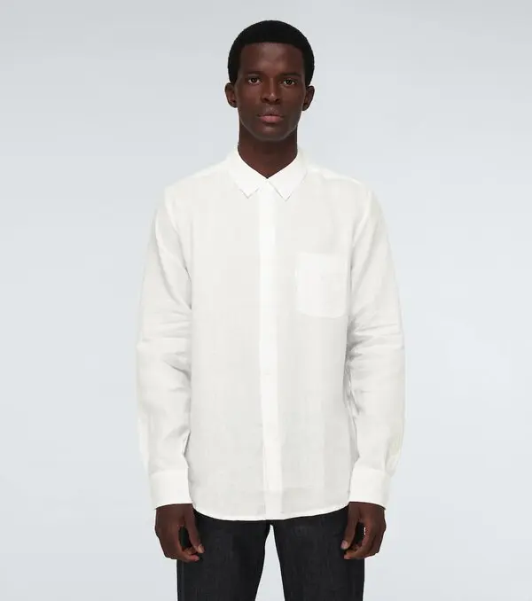 Derek Rose Monaco Linen Shirt