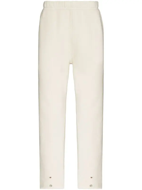 LES TIEN Snap-button Cotton Track Pants