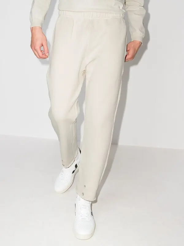 LES TIEN Snap-button Cotton Track Pants