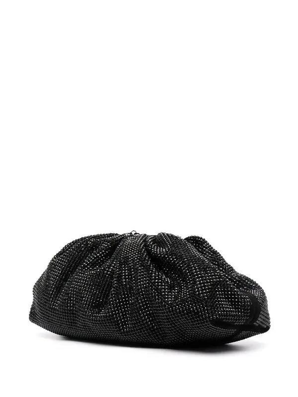 Philipp Plein Crystal-embellished Clutch - Black