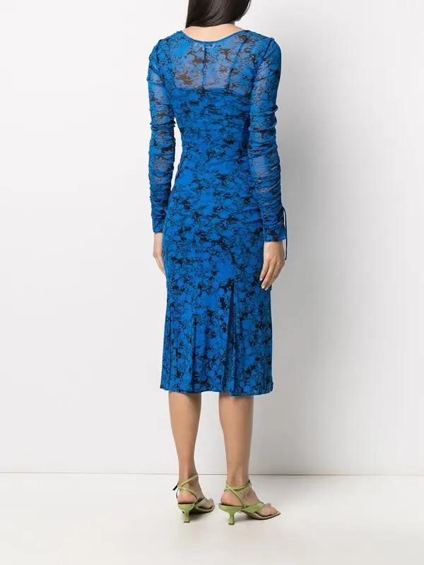 Diane Von Furstenberg Corinne Esh Idi Dress