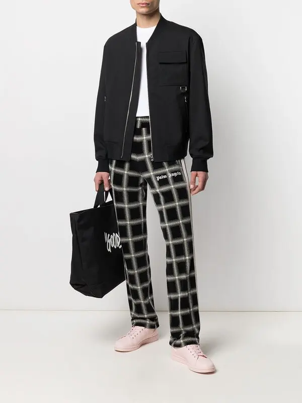 WOOYOUNGMI Stretch-wool Cargo Bomber Jacket