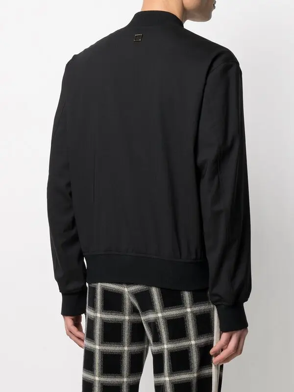 WOOYOUNGMI Stretch-wool Cargo Bomber Jacket