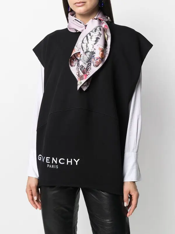 Alexander McQueen Butterfly Decay Silk Scarf