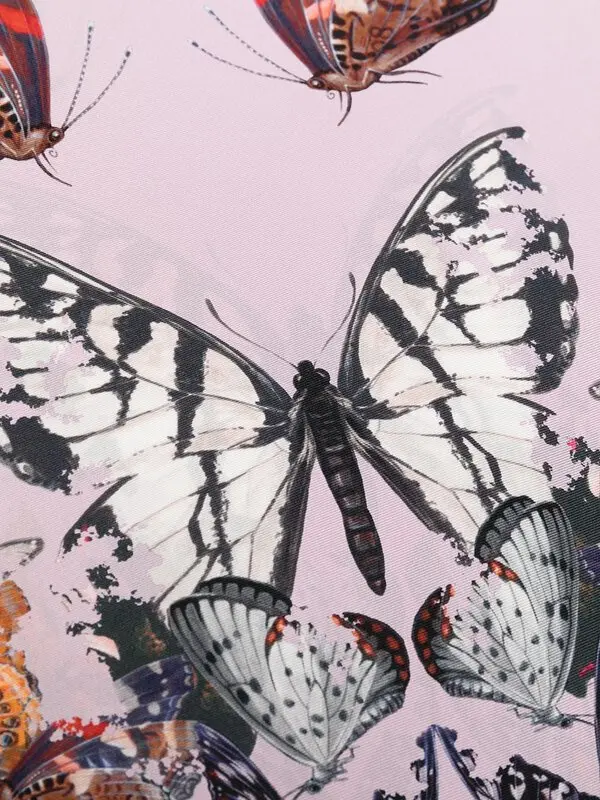 Alexander McQueen Butterfly Decay Silk Scarf