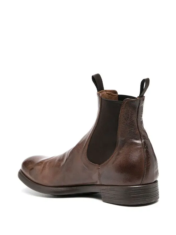Officine Creative Leather Chelsea Boots