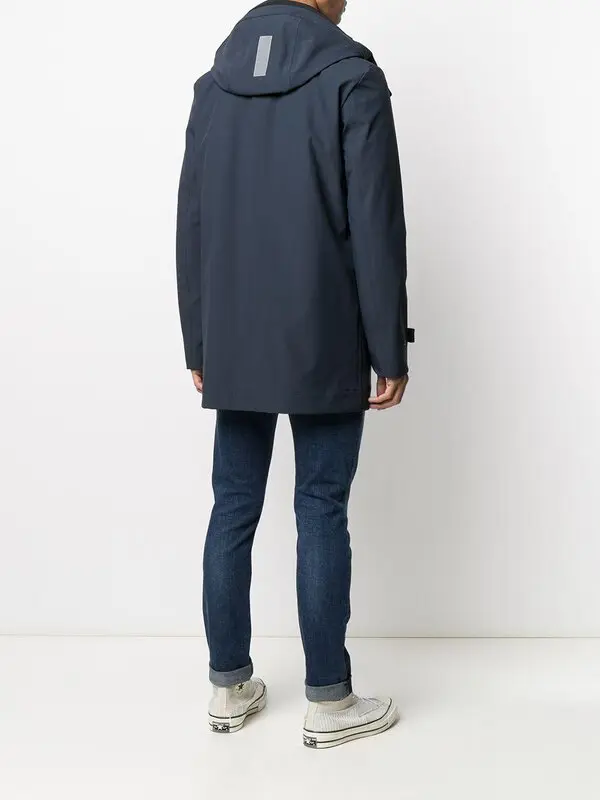 Peuterey Trench Coat - Blue