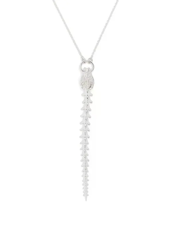 SHAUN LEANE Serpent Trace Diamond Necklace