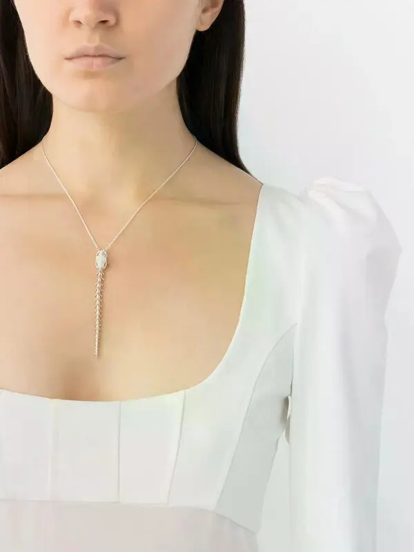 SHAUN LEANE Serpent Trace Diamond Necklace