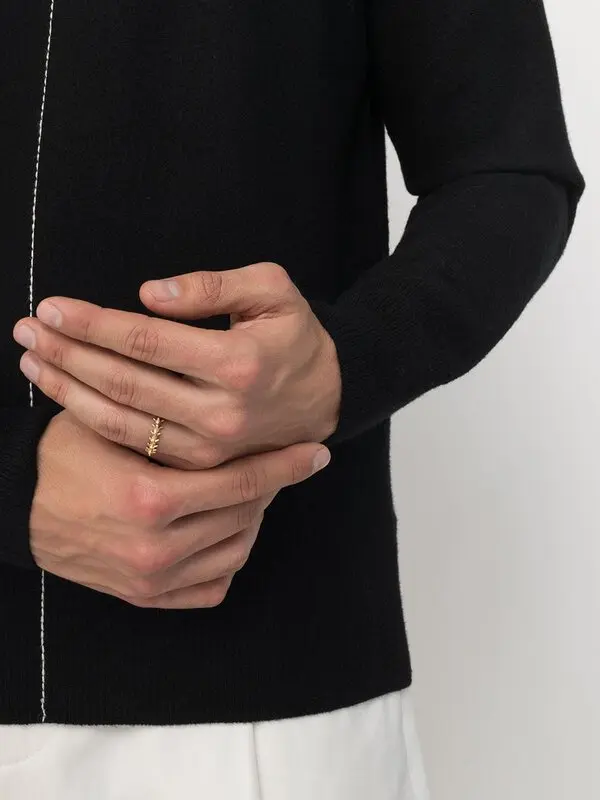 SHAUN LEANE Serpent Trace Band Ring - Gold