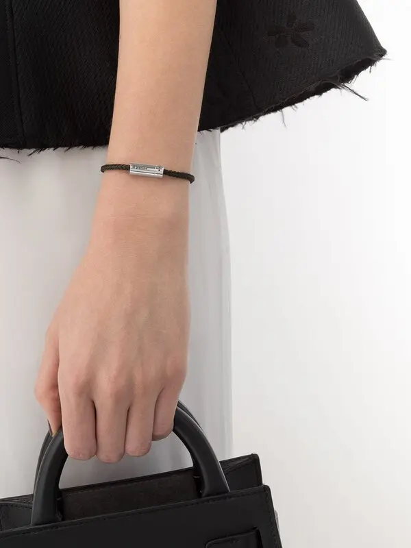 Le Gramme Nato Cable Bracelet - Silver
