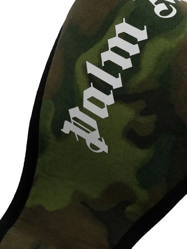 Palm Angels Camouflage Logo-print Mask