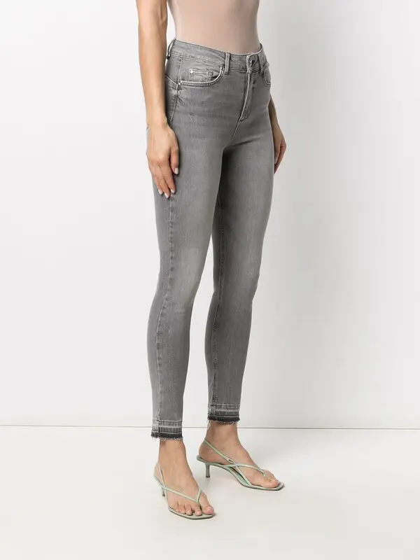 Liu Jo Mid-rise Skinny Jeans - Grey