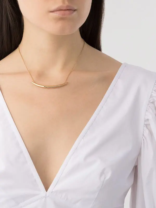 SHAUN LEANE Quill Chain Pendant Necklace - Gold