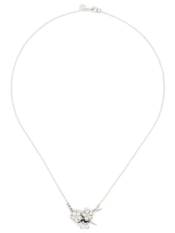SHAUN LEANE Cherry Blossom Diamond Necklace