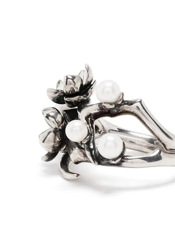 SHAUN LEANE Cherry Blossom Ring - Silver