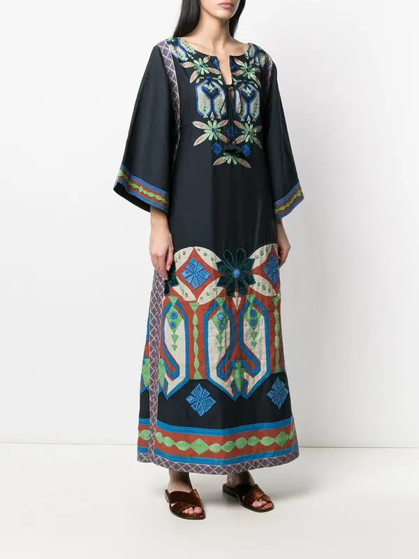 boho concert dress Good, The Bad & The Lovely Featuring a sexy V AW.Bridal A-line V-Neck Floor Color:Blue Botanic Recommended Products