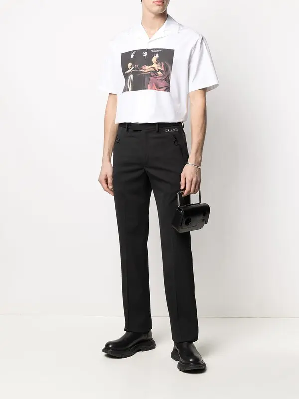 Off-White Side-stripe Tuxedo Trousers
