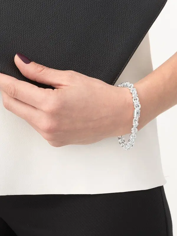 Le Gramme Polished Entrelacs Bracelet