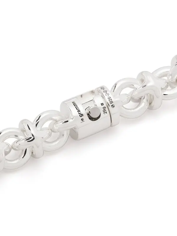 Le Gramme Polished Entrelacs Bracelet