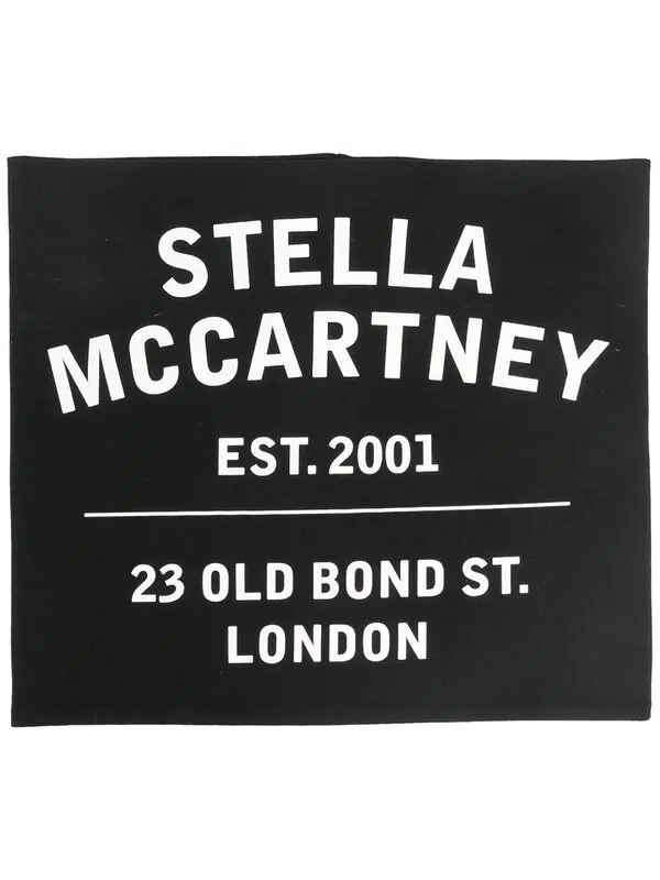 Stella McCartney Logo Print Scarf