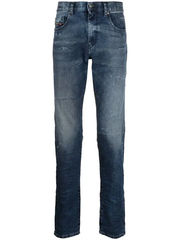 DIESEL® D-strukt Slim Fit Jeans - Blue