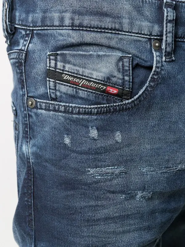 DIESEL® D-strukt Slim Fit Jeans - Blue