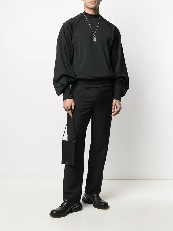 Random Identities Oversized Rib-trimmed Sweatshirt