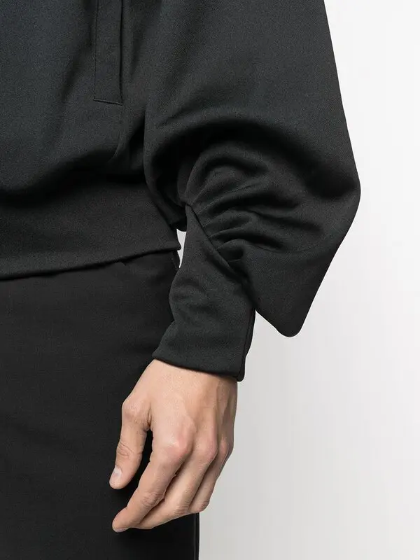 Random Identities Oversized Rib-trimmed Sweatshirt