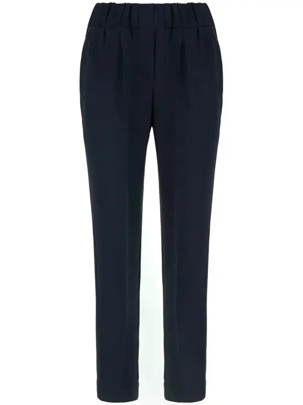 Brunello Cucinelli Tapered Cropped Trousers