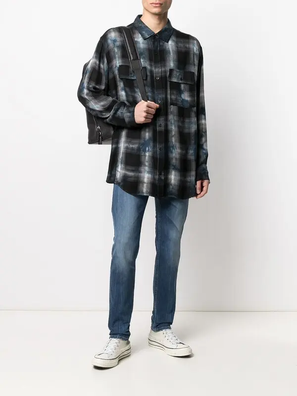 DIESEL® Mid-rise Straight Leg Jeans