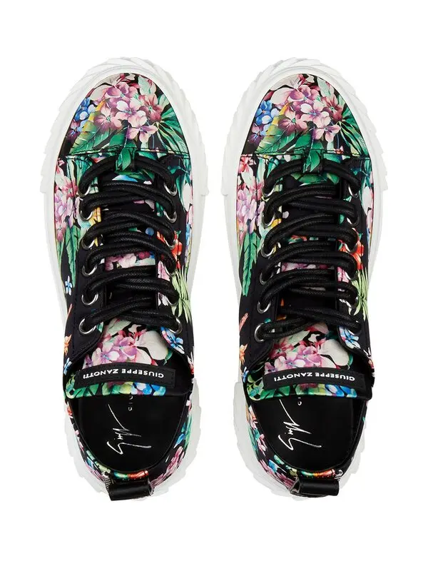 GIUSEPPE ZANOTTI Blabber Low Top Sneakers - Black