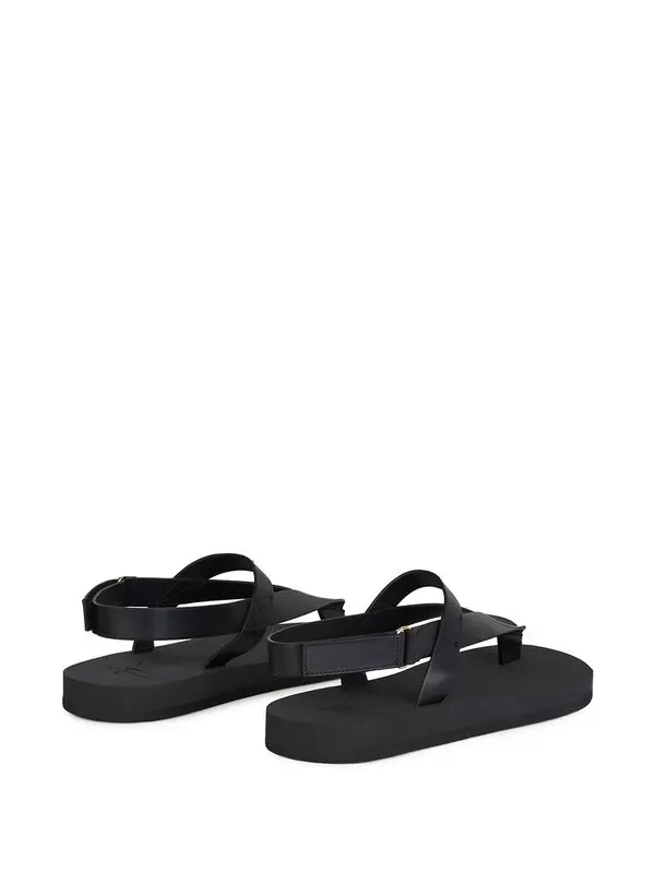 GIUSEPPE ZANOTTI Hydra Thong Sandals - Black