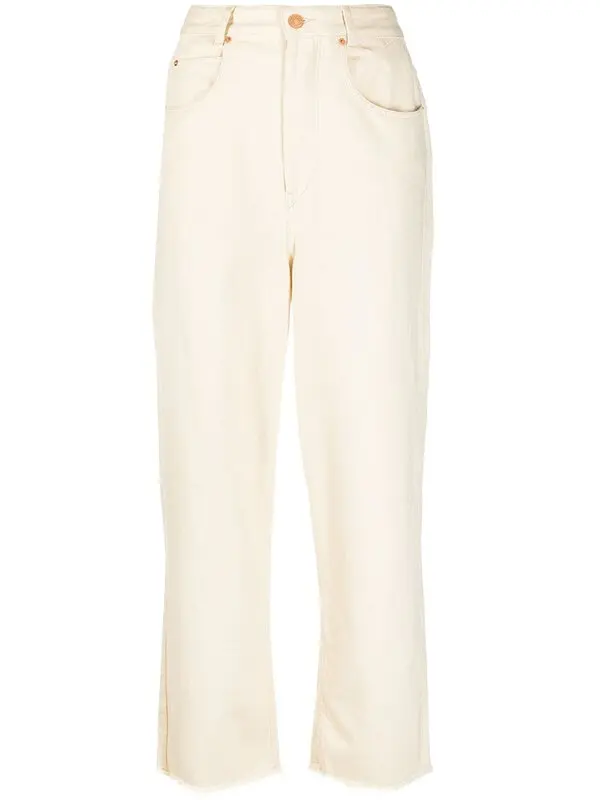 Isabel Marant High-waisted Straight-leg Jeans