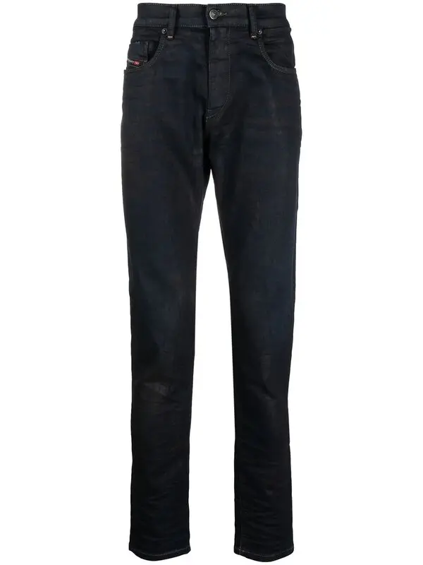 DIESEL® D-strukt Slim Fit Jeans - Blue