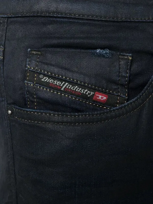 DIESEL® D-strukt Slim Fit Jeans - Blue